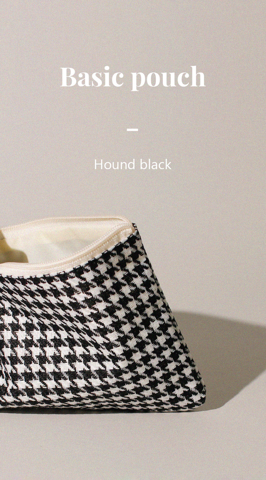 Masmarulez台灣總代』 原廠公司貨＊ Basic pouch/達菲小包/包包/手提包/可愛小包/千鳥格系列 | 蝦皮購物