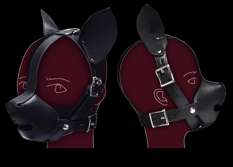 【思婷情趣用品商城】BDSM真皮狗面具K9高埠塞調教角色扮演面罩SM頭套 面罩 面具 情趣頭套 情趣面罩 蒙面俠 SM | 蝦皮購物