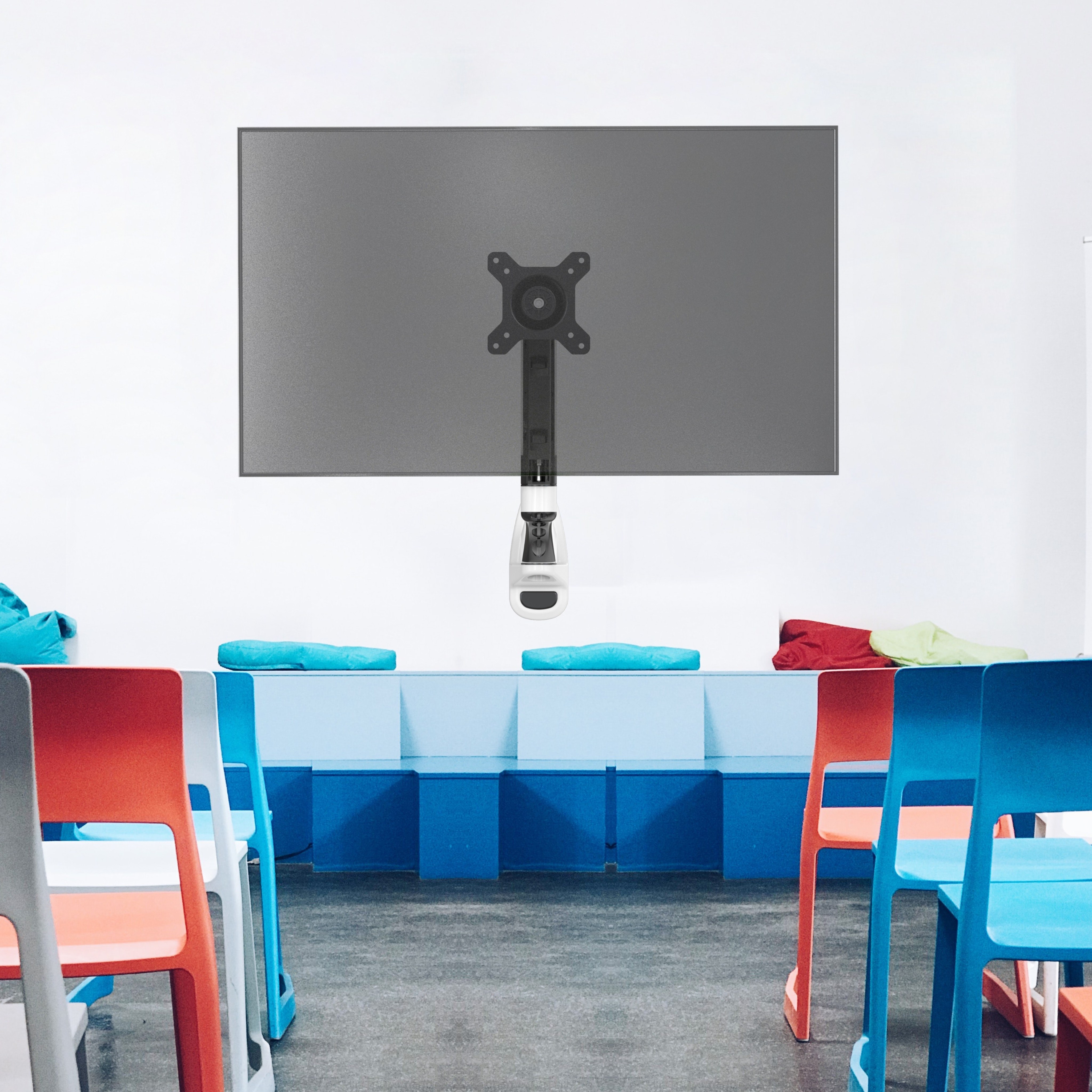 瑞米 Raymii Raymii VS-64 氣壓式鋁合金螢幕支架 壁掛支架 螢幕架 螢幕伸縮懸掛支架 | 蝦皮購物