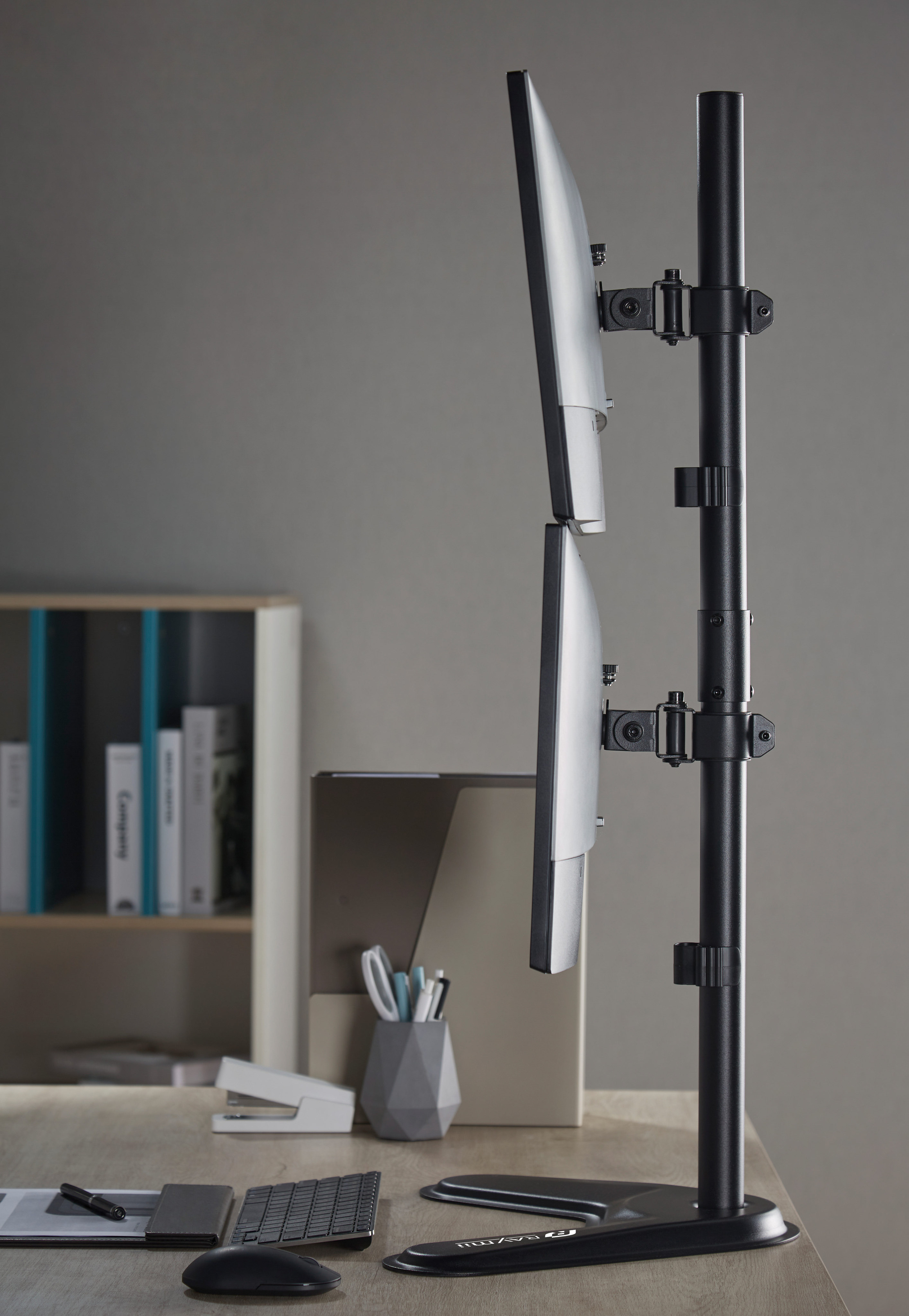 【瑞米 Raymii】 LS27 32吋 電腦雙螢幕支架底座 螢幕架 電腦架 螢幕增高架 顯示器支架 壁掛架 懸掛支架 | 蝦皮購物