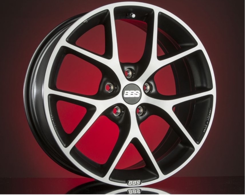 【頂尖】全新 BBS鋁圈 18吋 BBS SR 8.5J 5X108/5X112/5X120 平光灰/平光灰車面 | 蝦皮購物