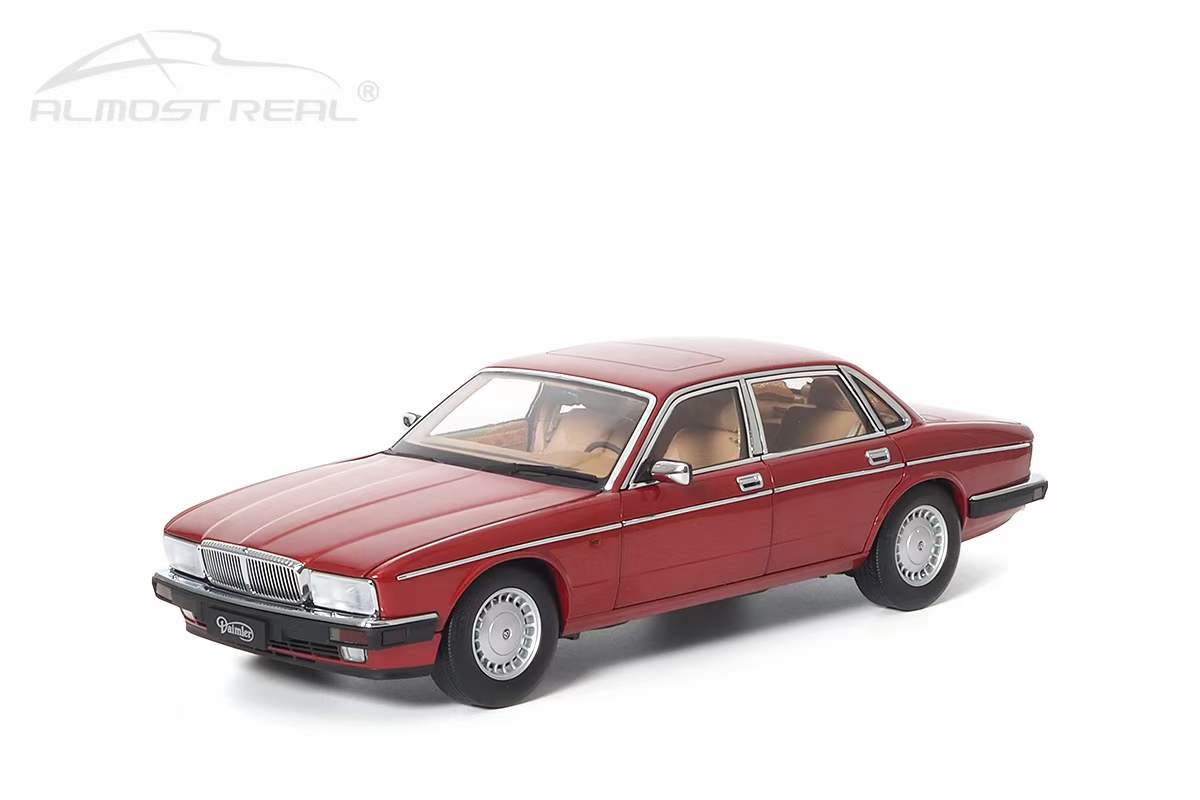 【模例】Almost Real 1/18 Jaguar Daimler XJ6 (XJ40) 佛朗明哥紅 | 蝦皮購物