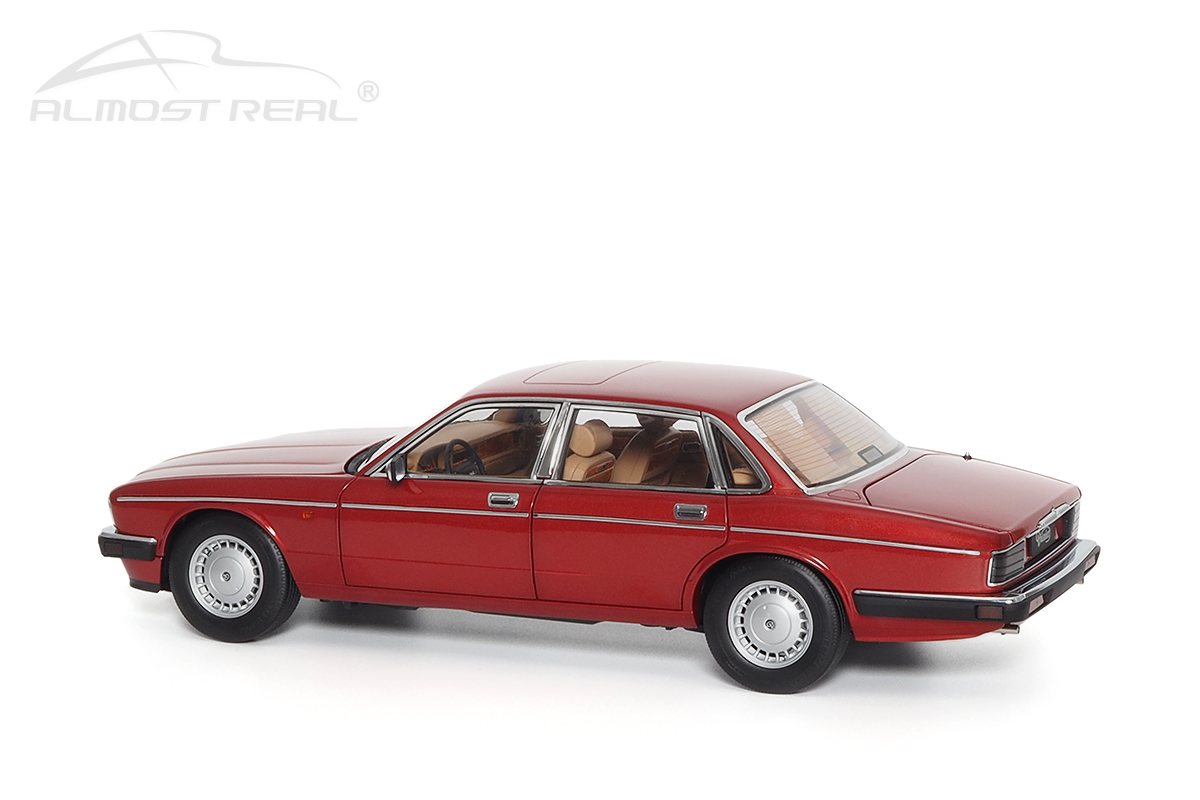 【模例】Almost Real 1/18 Jaguar Daimler XJ6 (XJ40) 佛朗明哥紅 | 蝦皮購物