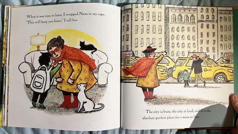 全新 Nana in the City 精裝｜英文繪本｜兒童 勇氣 親情 不同視角 凱迪克獎繪本 | 蝦皮購物