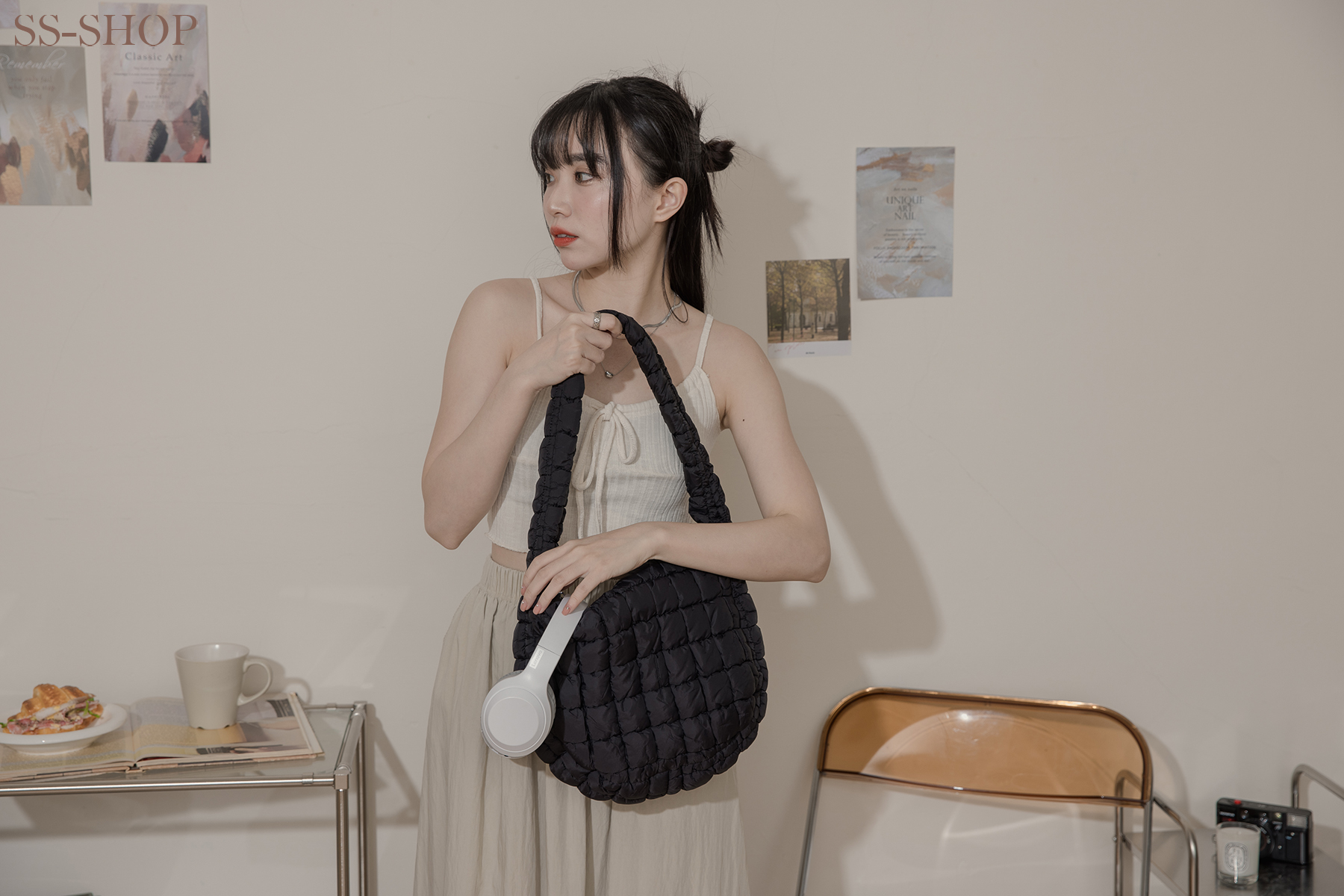 雲朵包 側背包 拉鍊包 有內裏 內袋 女生 配件 飾品 SS-SHOP A0074 | 蝦皮購物