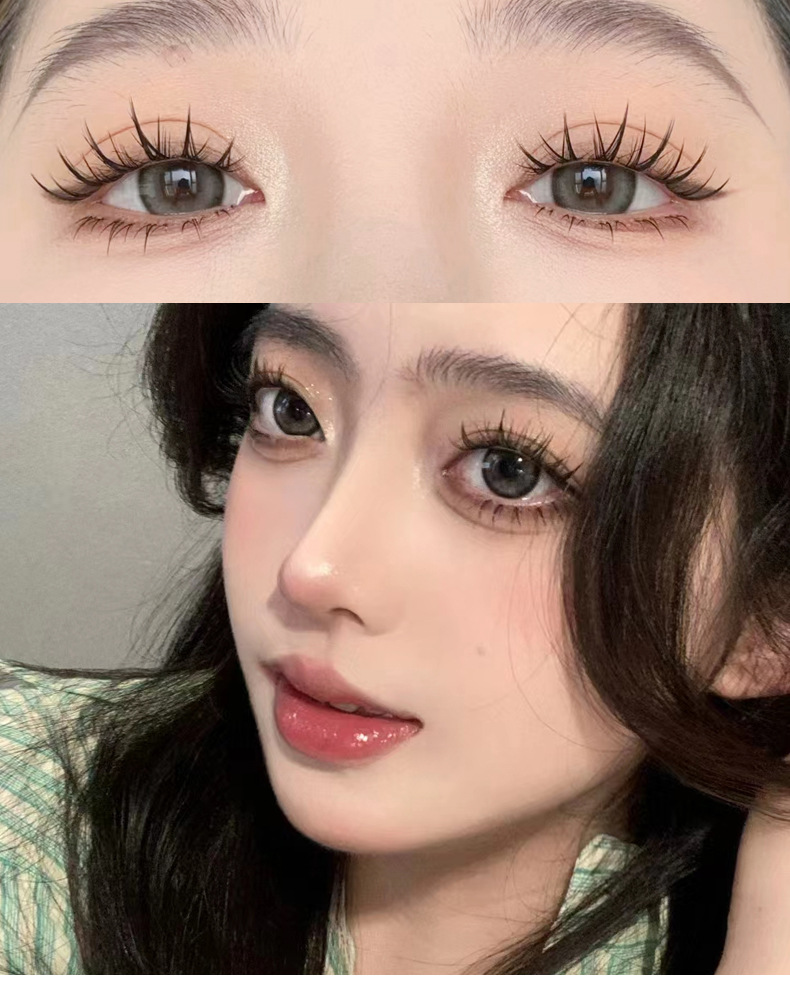 Suke.co 台灣現貨 xixi 羊咩咩 單束 三排 假睫毛 自然 超細捲翹 易上手 分段式 初心者 | 蝦皮購物