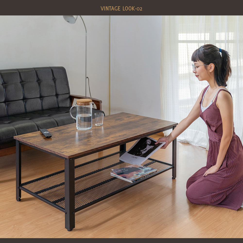 RICHOME TA-437 工業風複刻大茶几 茶几 書桌 邊桌 和室桌 沙發桌 咖啡桌 餐桌 小桌子 客廳 近全新 | 蝦皮購物