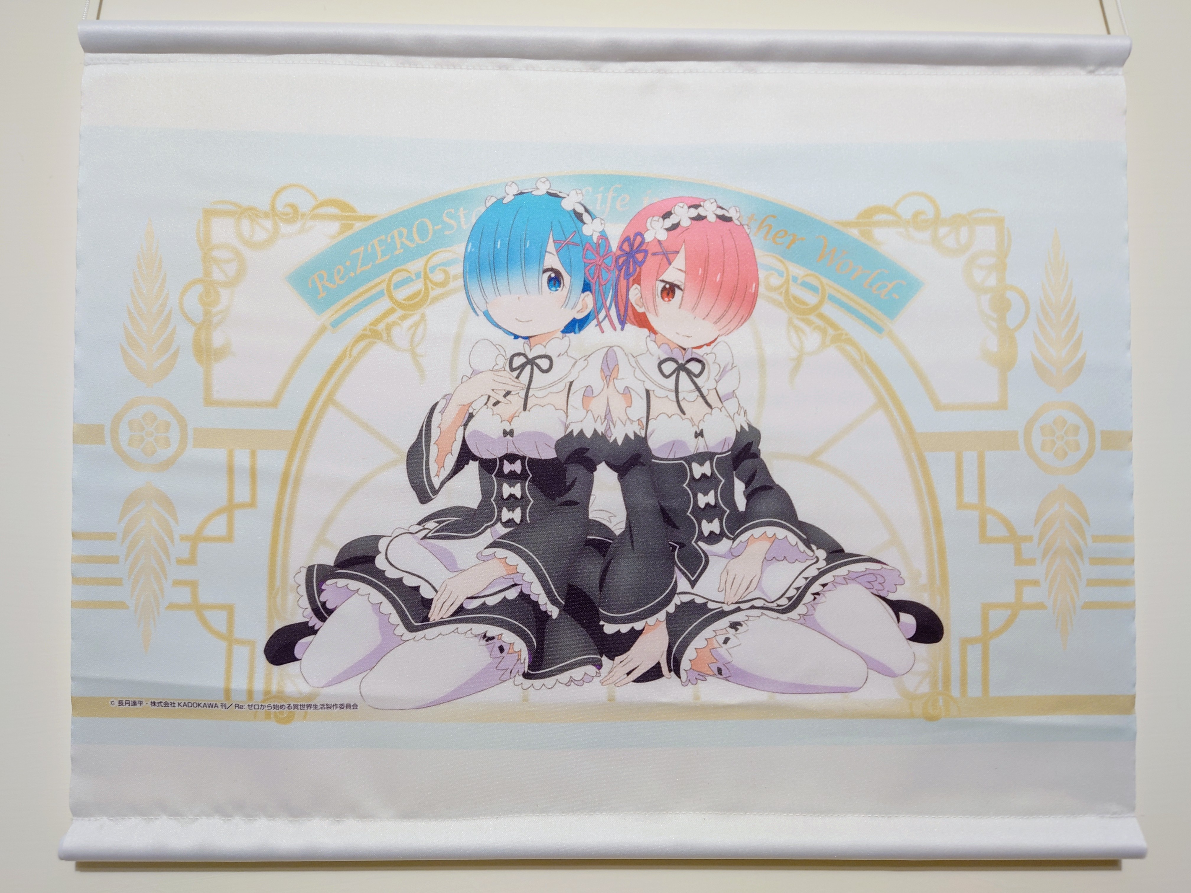 【Re：從零開始】日版 A3 掛軸 Memory Snow Loppi限定 雷姆 拉姆 從零開始的異世界生活 RE0 | 蝦皮購物