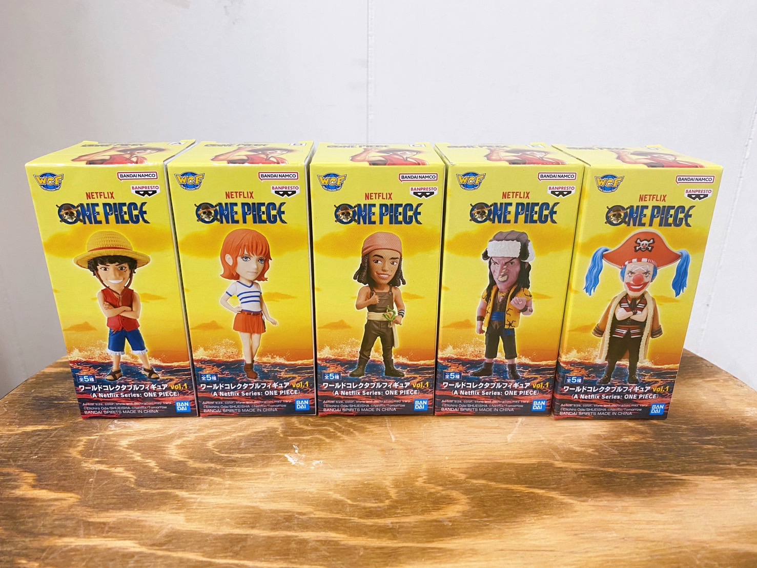 「Vic Toy」代理版 現貨 航海王 海賊王 真人版 WCF vol.1 vol.2 公仔 單售 | 蝦皮購物