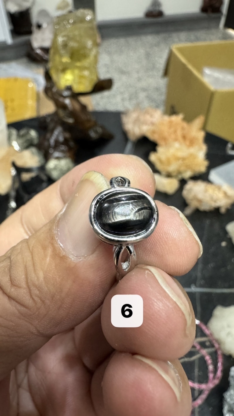 1524 顆顆強光 11.4/9.9/6.2mm 金運石 銅鍍 活口 戒指 A | 蝦皮購物