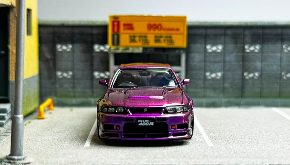 INNO 1:64 Nissan GTR R33 400R 紫 香港模型車展會場版 | 蝦皮購物