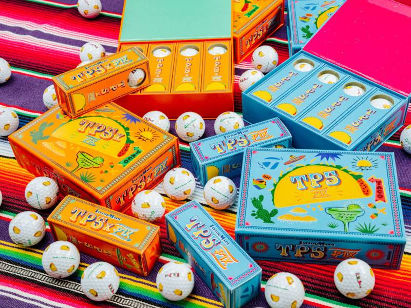 TaylorMade TP5 Pix TACO Golf Ball ,5-piece (12/DZ) 限量 五層球 | 蝦皮購物