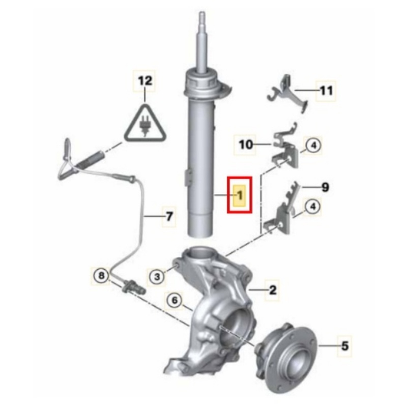 BMW E90 E81 E87 E93前後避震器 避震器 減震器 懸掛避震31316786002 31316786001 | 蝦皮購物