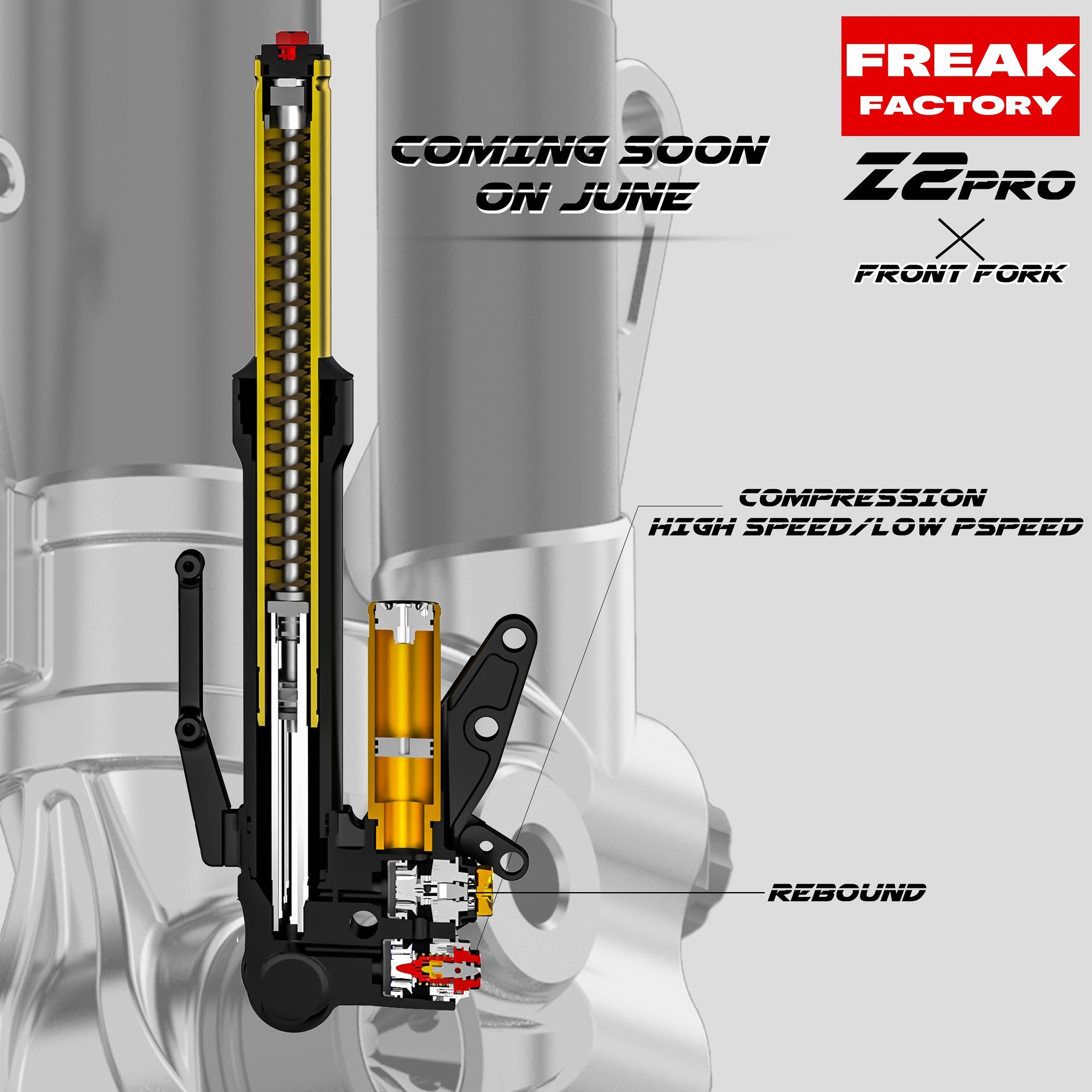 [J.M傑米車藝] 怪獸工廠 Z2 PRO 全可調 前叉 前避震 DRG、MMBCU、JETSL、勁戰六代 | 蝦皮購物