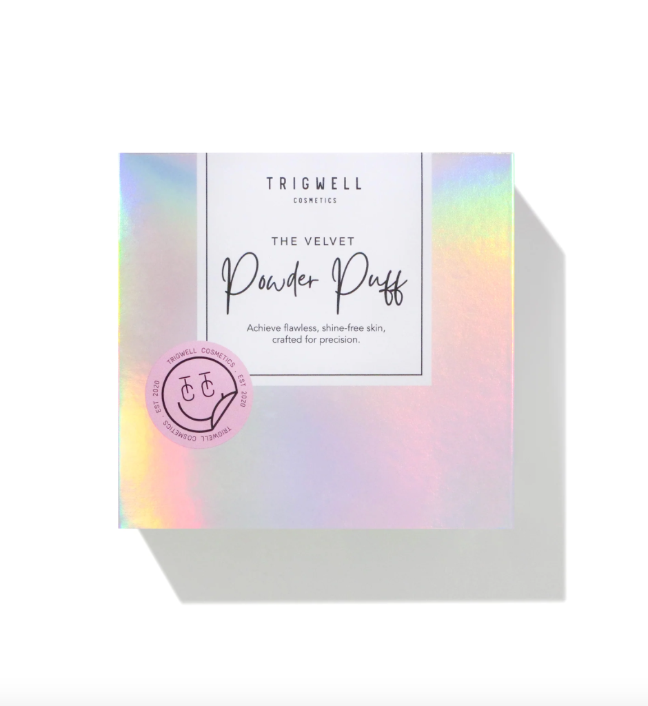 全新現貨 Trigwell Cosmetics the velvet powder puff 天鵝絨 粉撲 2件裝 | 蝦皮購物