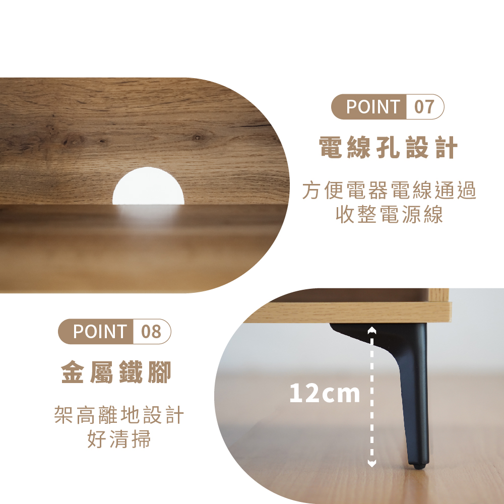 RICHOME TV-175 拉提斯120電視櫃 電視櫃 收納櫃 置物櫃 層櫃 視聽櫃 茶几 邊櫃 邊几 客廳 近全新 | 蝦皮購物