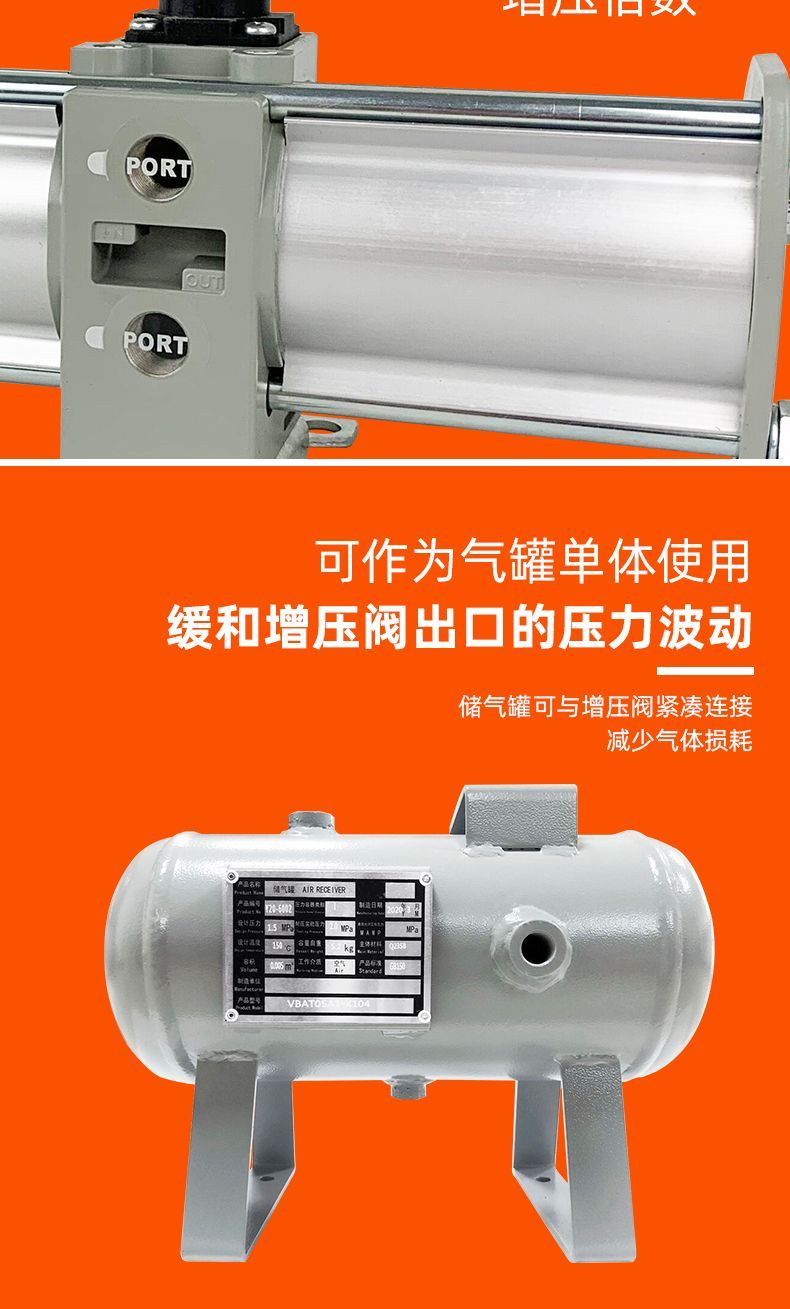 熱賣#VBA空氣壓氣體增壓閥器加壓泵增壓缸氣動缸VBA10A/20A-03/40A-04G小欣百货 | 蝦皮購物