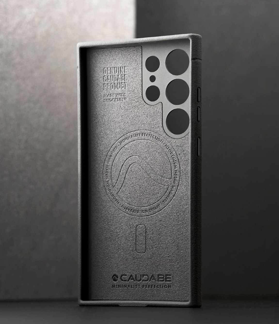 Caudabe SHEATH SAMSUNG GALAXY S26 S25 S24 S23ULTRA 經典保護殼 極簡黑 | 蝦皮購物