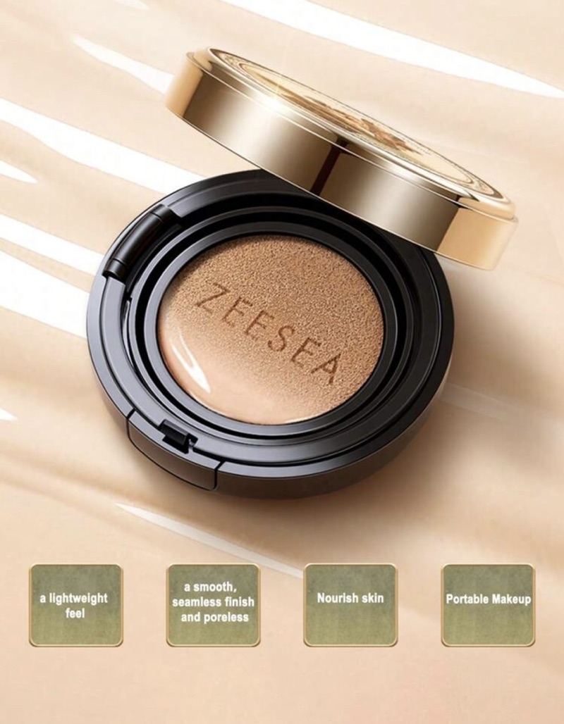 ZEESEA oil control bb cushion longlasting foundation 粉底 | 蝦皮購物
