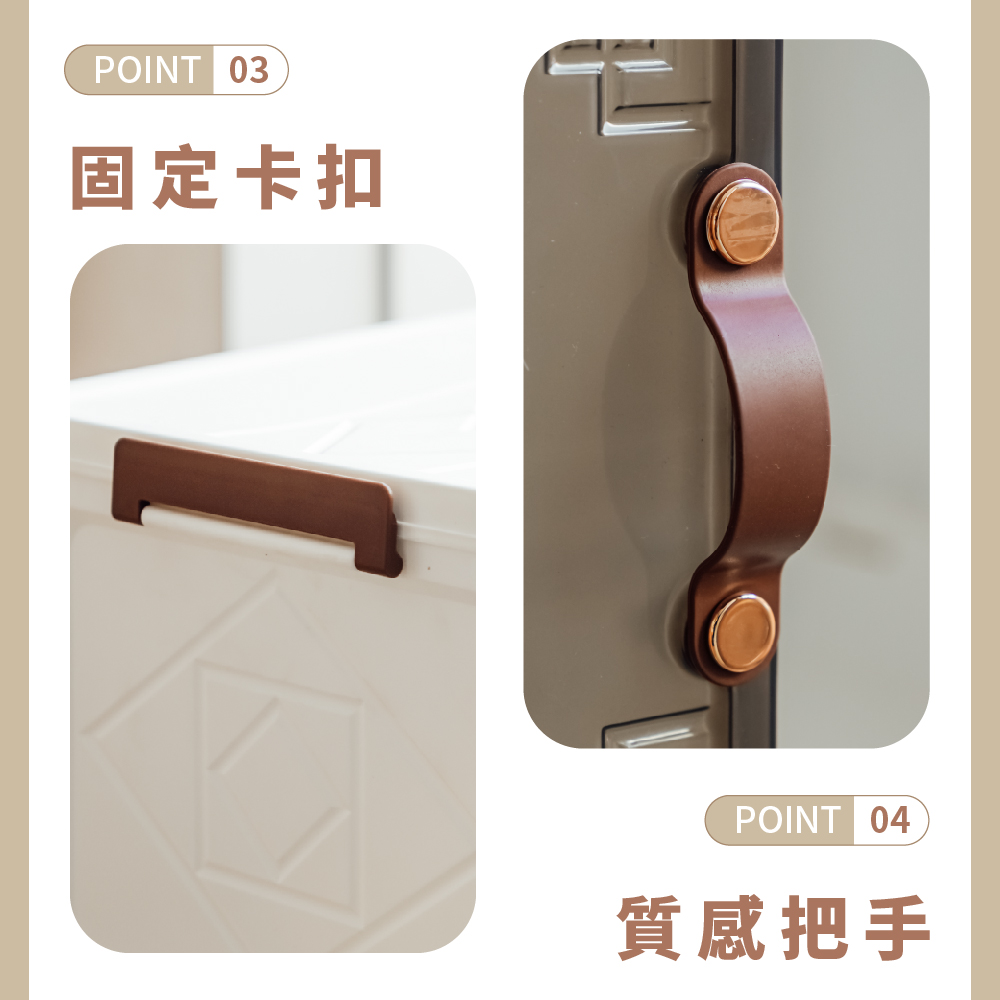 RICHOME 福利品 BX-001 開門式三層收納箱 附萬向輪 活動櫃 邊櫃 書櫃 置物 收納櫃 門櫃 | 蝦皮購物