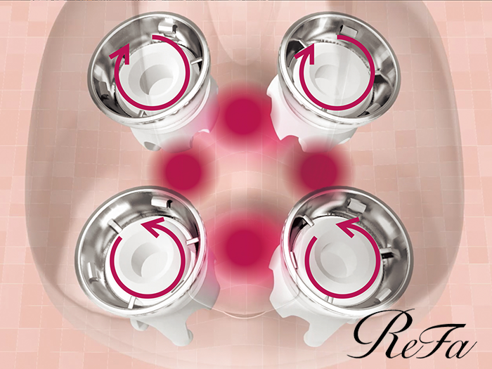 ReFa Taiwan｜ReFa GRACE HEAD SPA 抓揉按摩頭皮的4個3D滾輪 | 蝦皮購物