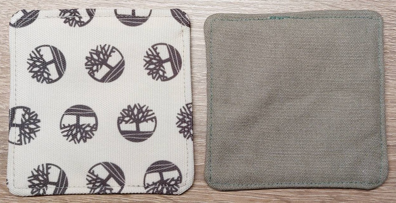 露營風 迷彩風 手作杯墊 雙色杯墊 布杯墊 隔熱杯墊 交換禮物 | 蝦皮購物