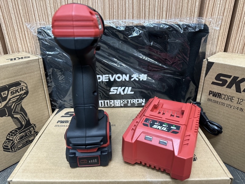 Devon大有Skil世紀12V無刷鋰電池手持衝擊起子機1/4螺絲6.3mm批頭5744家用商用水電木工高品質電動工具機 | 蝦皮購物