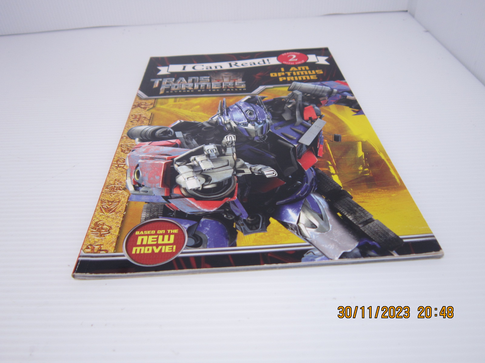 「二手書」I Can Read 2 Transformers I am Optimus Prime 英文讀本 | 蝦皮購物