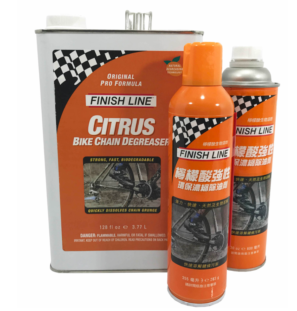 飛馬單車 終點線 FINISH LINE Citrus Degreaser 檸檬除油劑 20oz/600ml 罐裝 除油 | 蝦皮購物