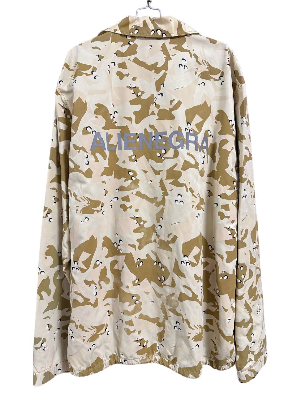 (二手極新)CLOT ALIENEGRA DESERT CAMO PARKA 沙漠荊棘，限量款，教練外套，XXL | 蝦皮購物