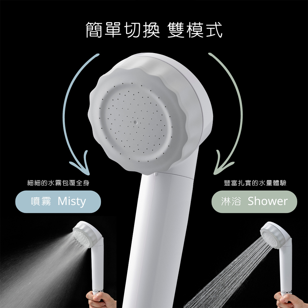 MIZSEI 奈米氣泡美肌蓮蓬頭(除氯可切換)-日本製-BUBBLY JOWER JS23W | 蝦皮購物