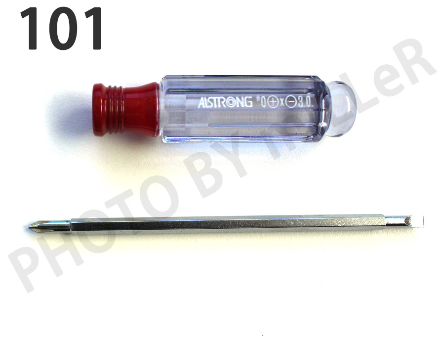 【含稅-可統編】ALSTRONG 兩用款 一字起子 十字起子 水晶柄把手 101 102 104 107 | 蝦皮購物