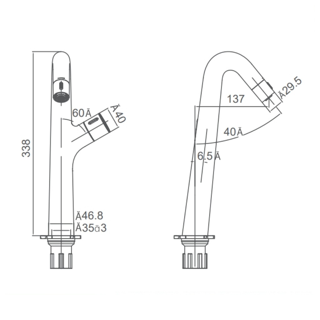 【米多里】高主體面盆龍頭 HMF111-113+P3A | 蝦皮購物
