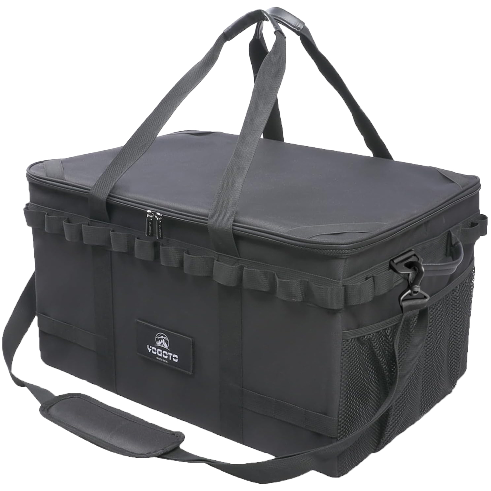 【YOGOTO 】🔥日本熱銷超人氣 🔥60L戶外輕量露營裝備收納箱卡式爐收納多功能60L大容量可摺叠汽車後備箱收納箱 | 蝦皮購物