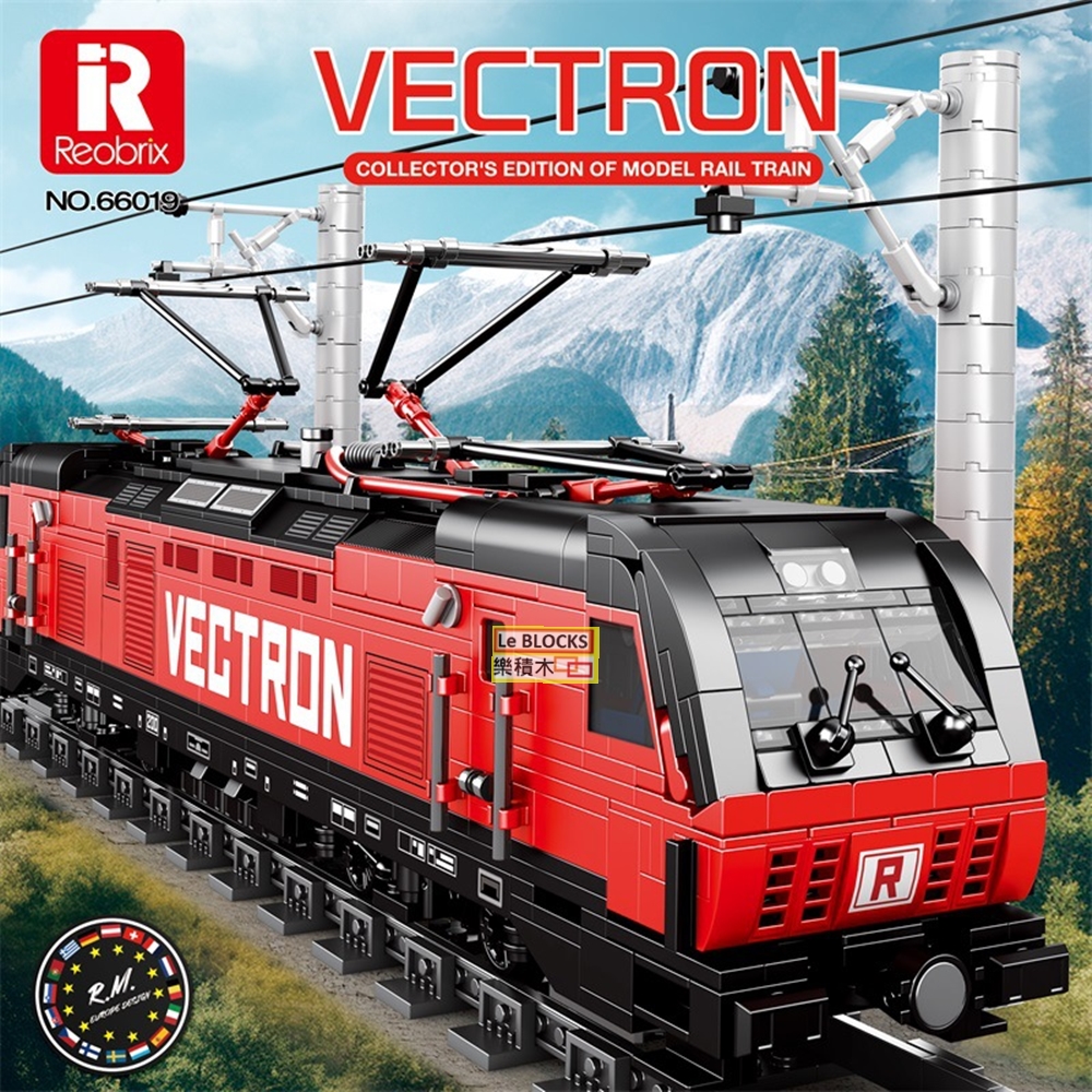 樂積木【現貨+預購】第三方 歐洲火車 Vectron ES64U2 G2000 貨車 列車 CARGO TRAIN | 蝦皮購物