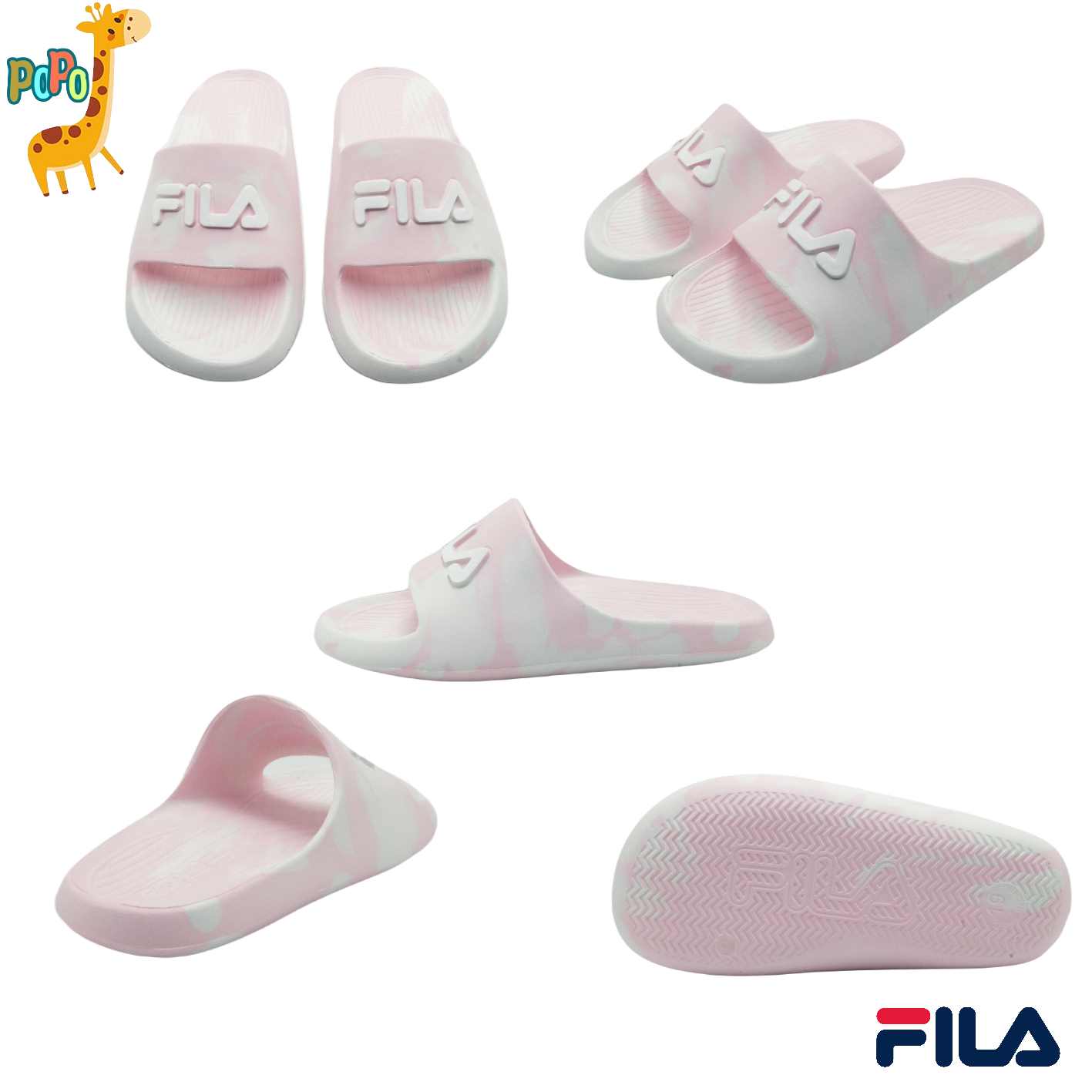 正品+發票 POPO 童鞋 FILA fila 鞋 正版 拖鞋 室內拖鞋 兒童拖鞋 踩屎感拖鞋 室外拖鞋 運動拖鞋 防水 | 蝦皮購物