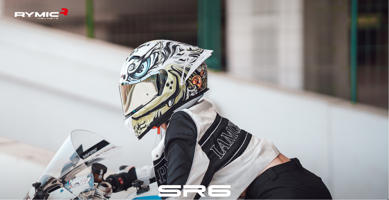 全罩式安全帽 RYMIC SR6 多色 賽道 安全雙認證 雙D釦 拆洗內裡 耳機槽 安全帽 | 蝦皮購物