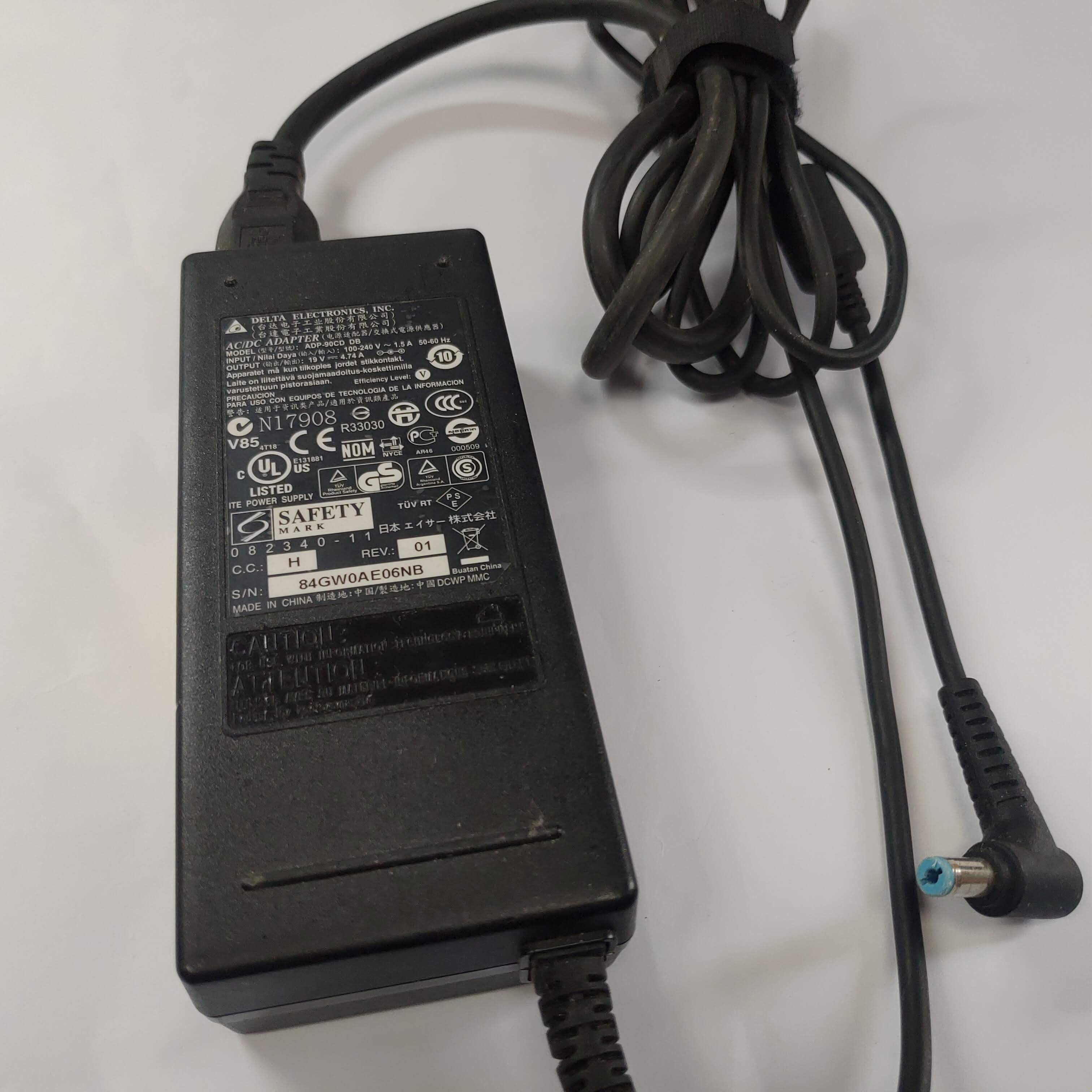 電子發票 ACER筆電 台達 19V 4.74A 90W 變壓器 ADP-90CD DB 5.5mm x 1.7mm | 蝦皮購物