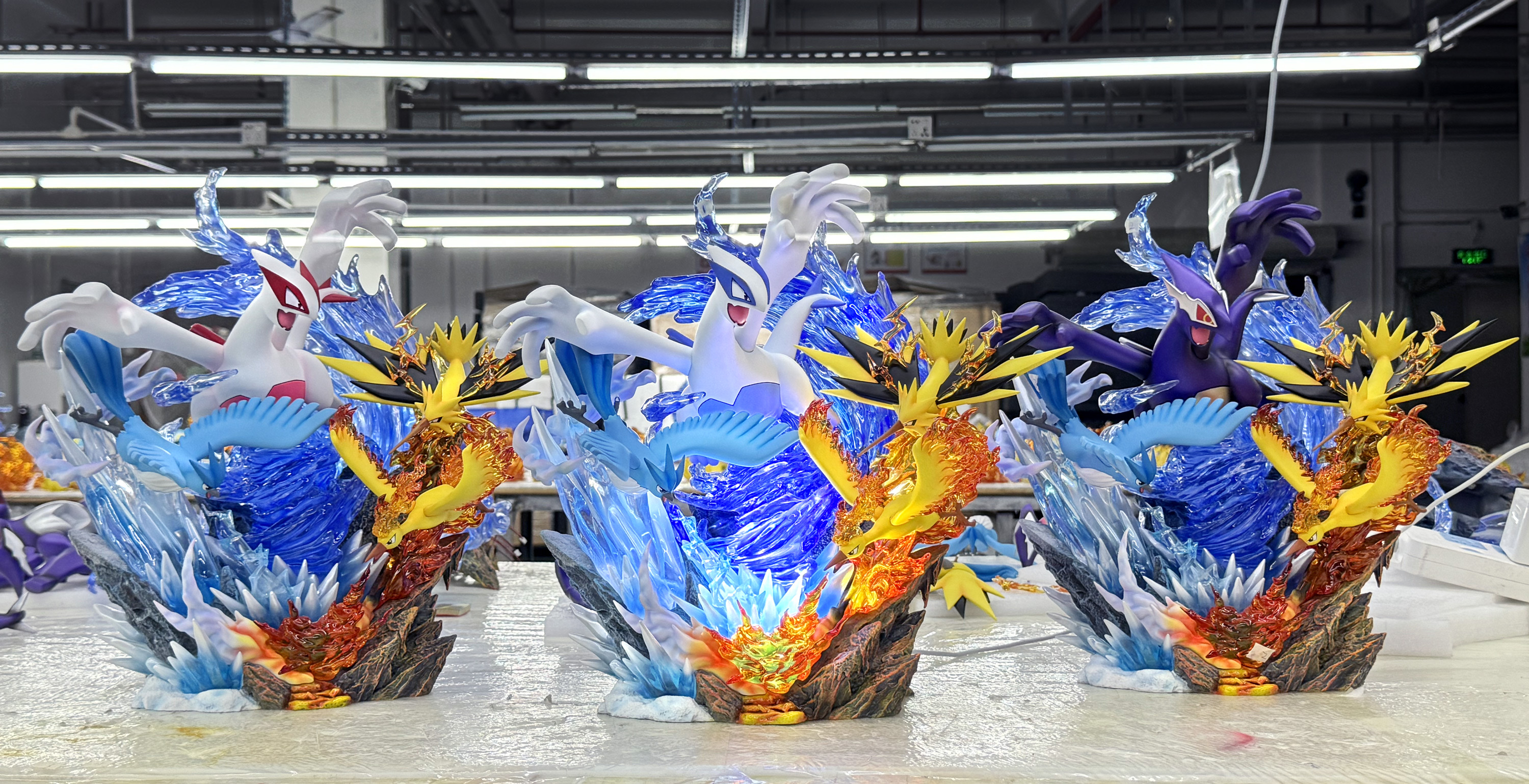 【完售】PPAP Studio 寶可夢神獸第二彈 聖鳥組 洛奇亞&三聖鳥（火焰鳥+急凍鳥+閃電鳥）寶可夢GK | 蝦皮購物