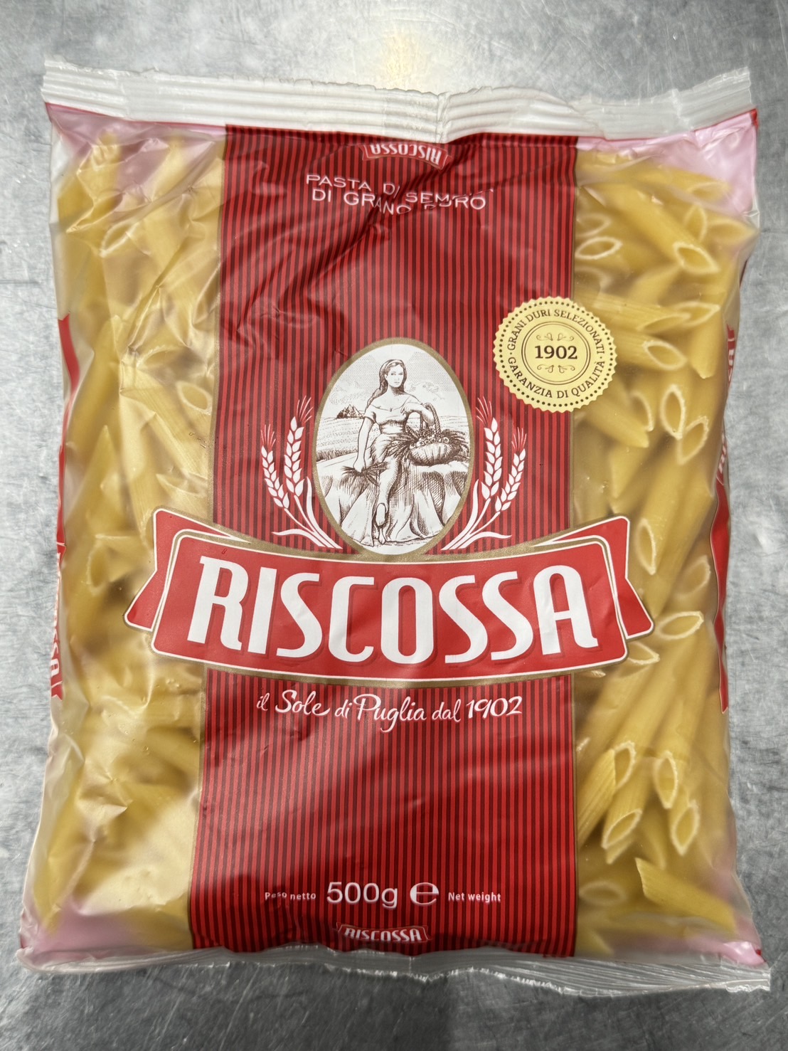 【墨佬爸】義大利進口Riscossa義大利麵-細麵/筆管麵 | 蝦皮購物