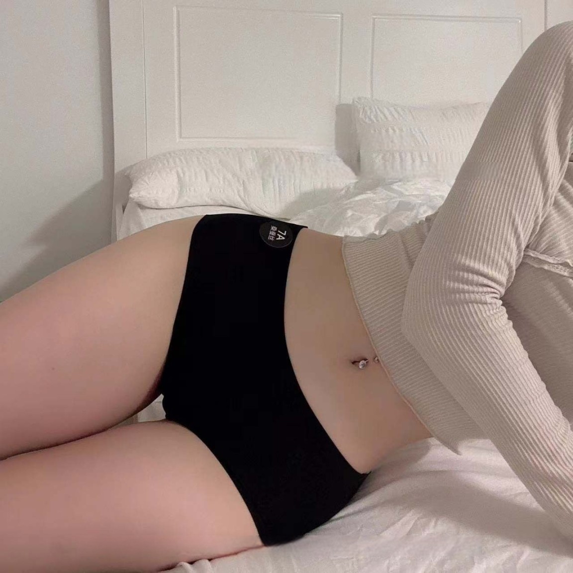 Onedays 7A桑蠶絲 冰絲內褲♥ 一片式中腰無痕冰絲 裸感 女內褲 瑜珈 健身 運動 性感三角褲 學生 C559 | 蝦皮購物