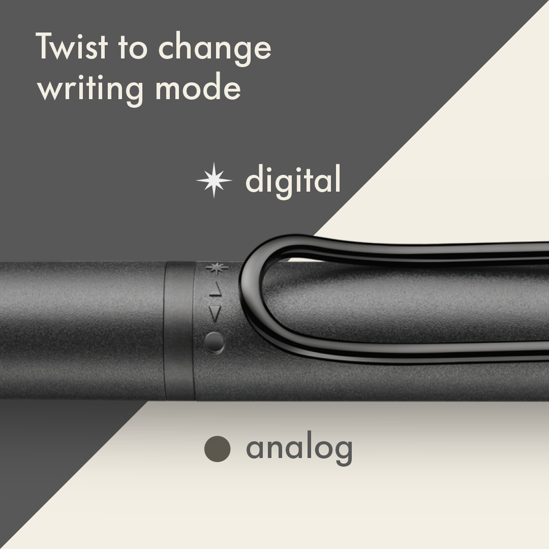 LAMY EMR 數位電磁式觸控二用原子筆 / safari 系列 - 霧黑 POM ∕適合霧面 - 官方直營旗艦館 | 蝦皮購物
