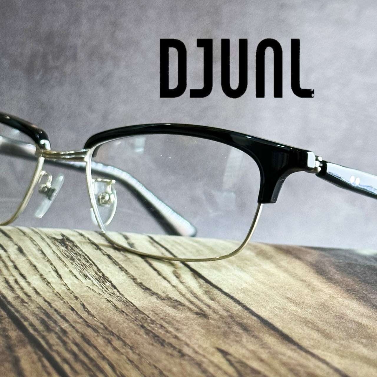 DJUAL 】日本賽璐璐｜東京都｜復刻手作藝術｜手工框出清｜黑色｜紳士眉框｜Z-02 00 | 蝦皮購物