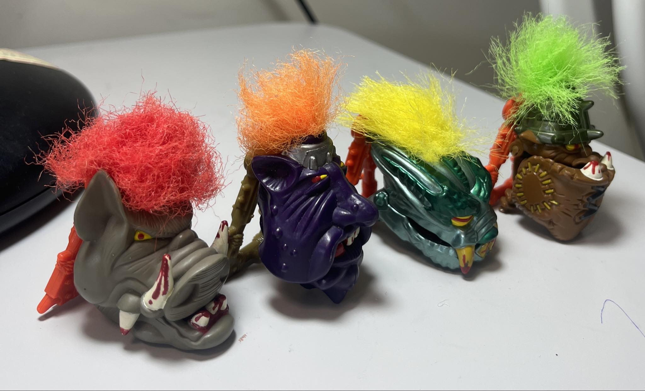 ⭐現貨⭐絕版商品 萬能麥斯 恐懼首級系列 Dread Heads 美國復古玩具 (無麥斯) | 蝦皮購物