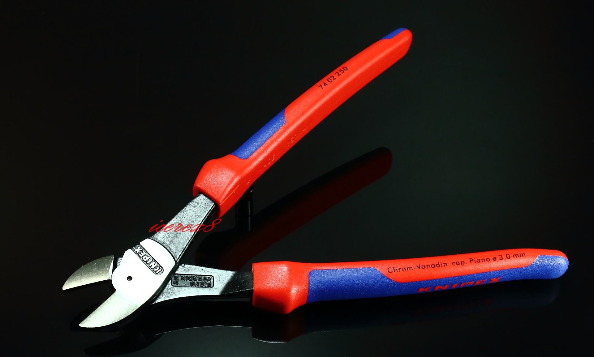 【美德工具】 KNIPEX 74 02 250高槓桿強力斜口鉗(雙料舒適手柄)另有鍍鉻防銹版74 05 250 | 蝦皮購物