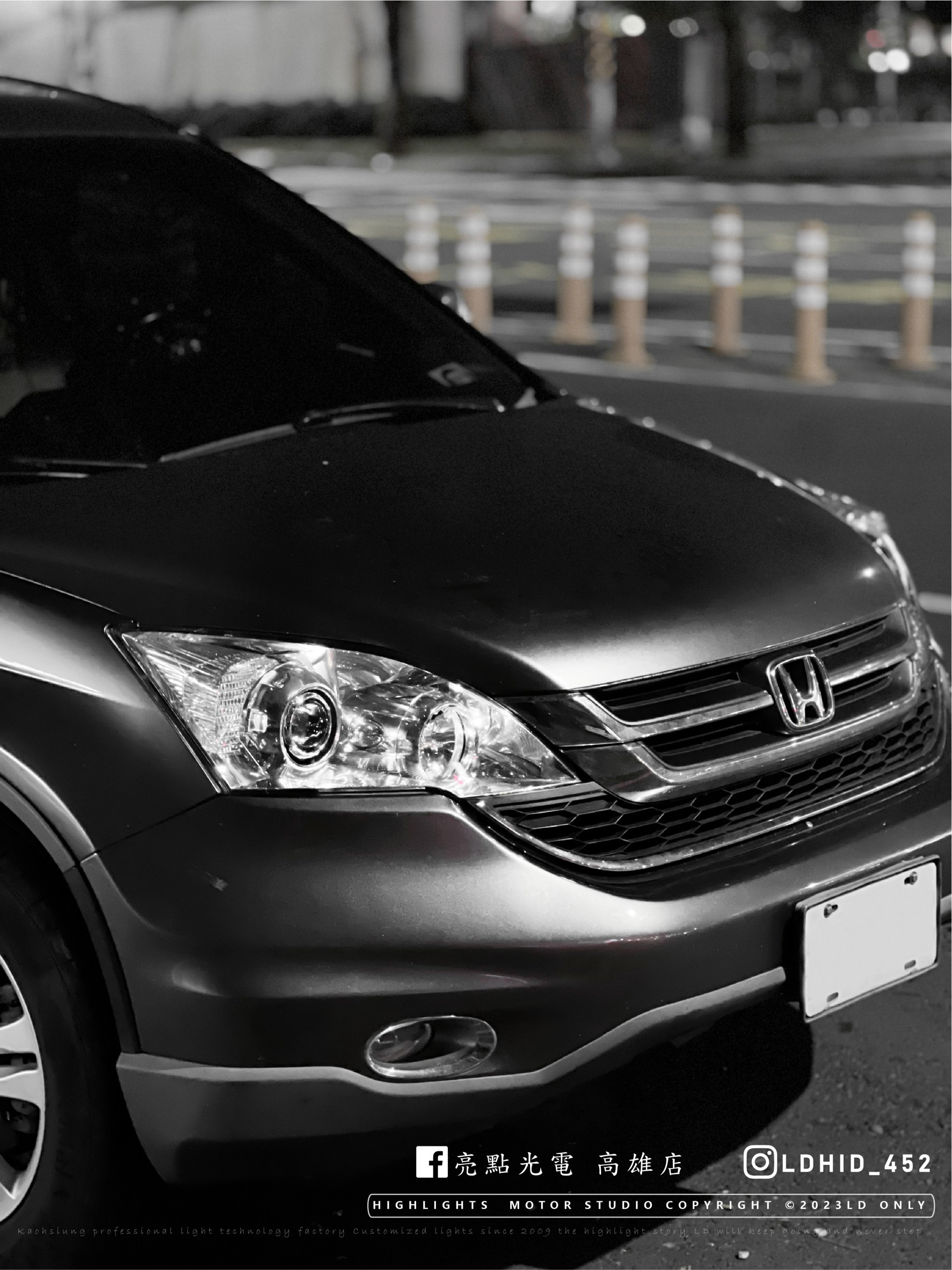 【高雄亮點】Honda CRV GLCPLUS 汽車大燈 LED魚眼 GLC 魚眼大燈 PLUS CRV本田 LED大燈 | 蝦皮購物