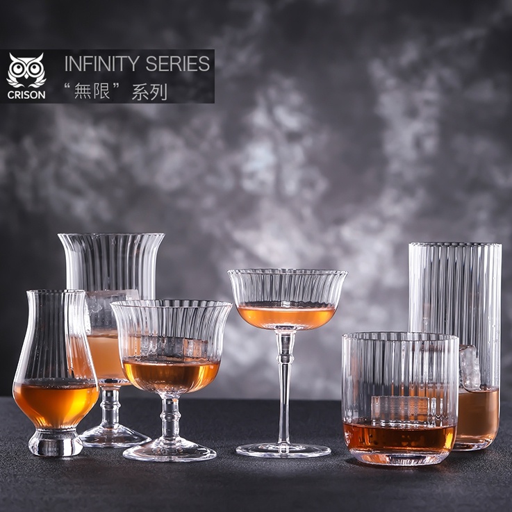 【CRISON】INFINITY SERISE無限系列 條紋聞香杯 165ml 品鑑杯 試酒杯 威士忌杯 水晶玻璃杯 | 蝦皮購物