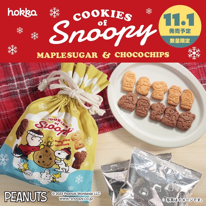 預購 最新效期🎄｜🇯🇵日本HOKKA北陸製菓 史努比Snoopy帆布袋餅乾 送禮禮盒 日本超人氣餅乾 | 蝦皮購物