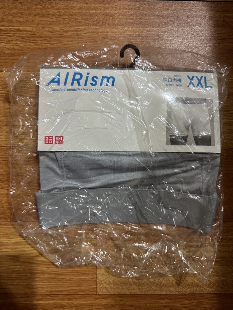Uniqlo 優衣庫 男 XXL 3XL 大尺碼 AIRism 涼感 中腰 平口內褲 有開口 四角褲 內褲 2XL | 蝦皮購物