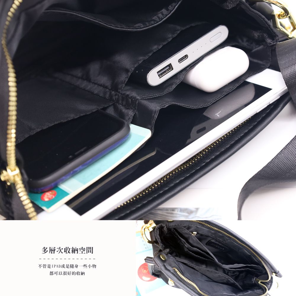 隔日到貨 MIZZUE 輕巧斜背包 厚磅尼龍 側背包 防水女包 肩背包 韓版 多色可選 RS002 KLSCAT | 蝦皮購物